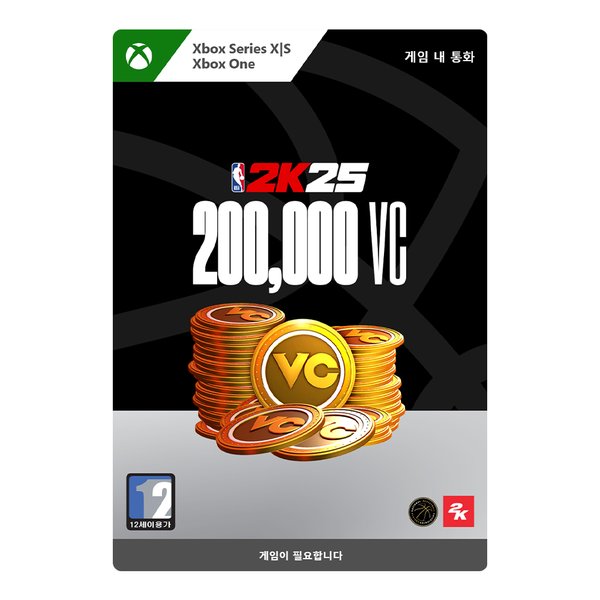 Xbox Series XlS NBA 2K25 200000 VC 추가컨텐츠 Xbox Digital Code - SSG.COM