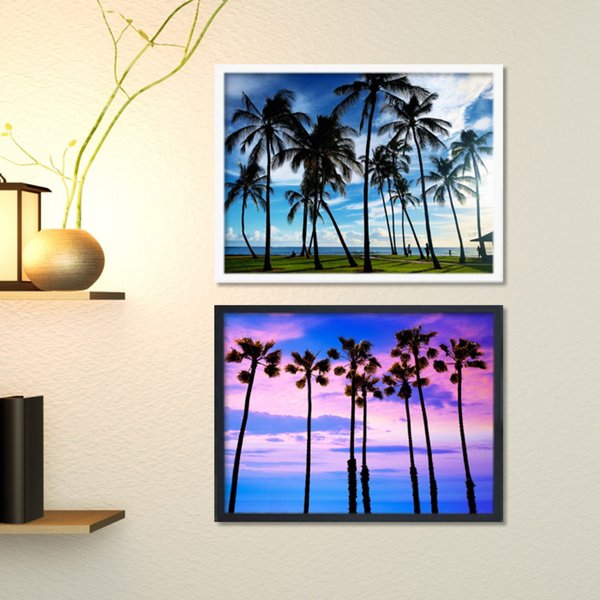 C0186_하와이 야자수 나무 풍경 모음 60x80우드프레임-어느한켠[무료배송] - SSG.COM