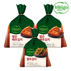 [CJ직배송]비비고 썰은김치 1.8k x2개 + 비비고 열무김치 900g - SSG.COM