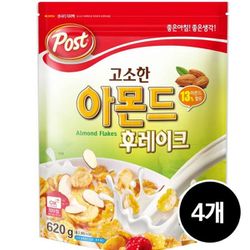 포스트 아몬드 후레이크 620g x 4개[34066229] - SSG.COM