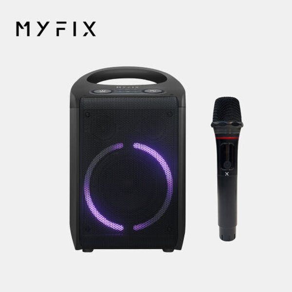 MYFIX MD-206A 60W 강의용 충전식 포터블 블루투스스피커+무선마이크 당일출고 - SSG.COM