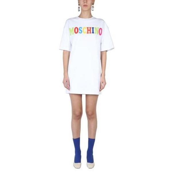 22SS 모스키노 숏 원피스 04230526 2001 WHITE - SSG.COM