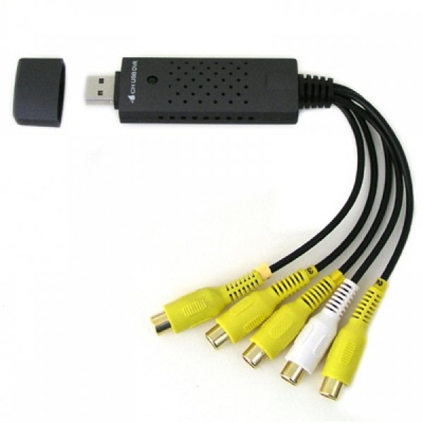 Coms EasyCAP USB DVR 장치 4포트 - SSG.COM
