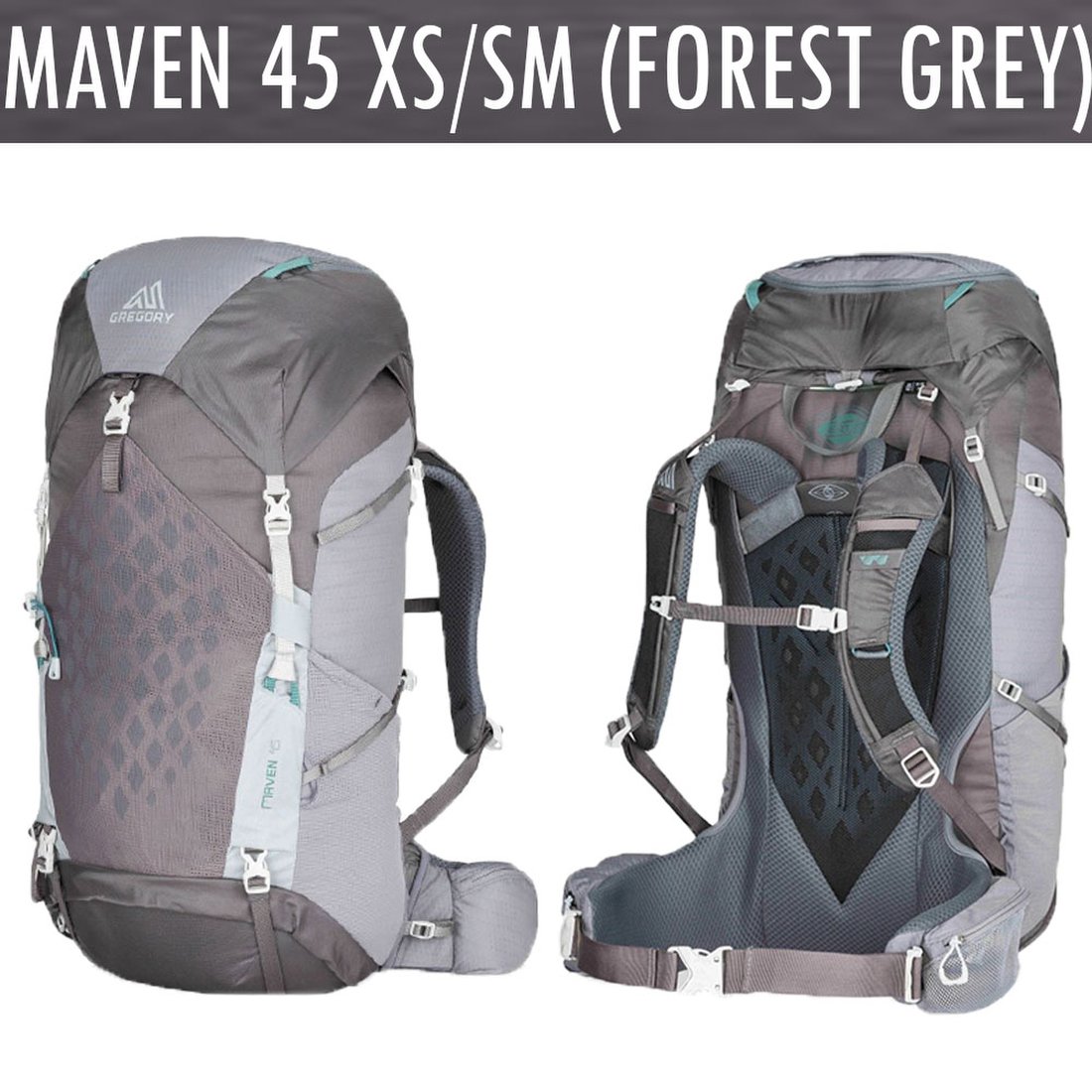 [그레고리] 테크니컬 백팩 메이븐 45 XS/SM 등산배낭 (36J08004) FOREST GREY, 믿고 사는 즐거움 SSG.COM