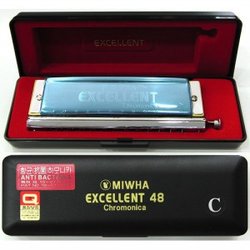 미화(MIWHA) 하모니카 Excellent 48 크로메틱 - SSG.COM