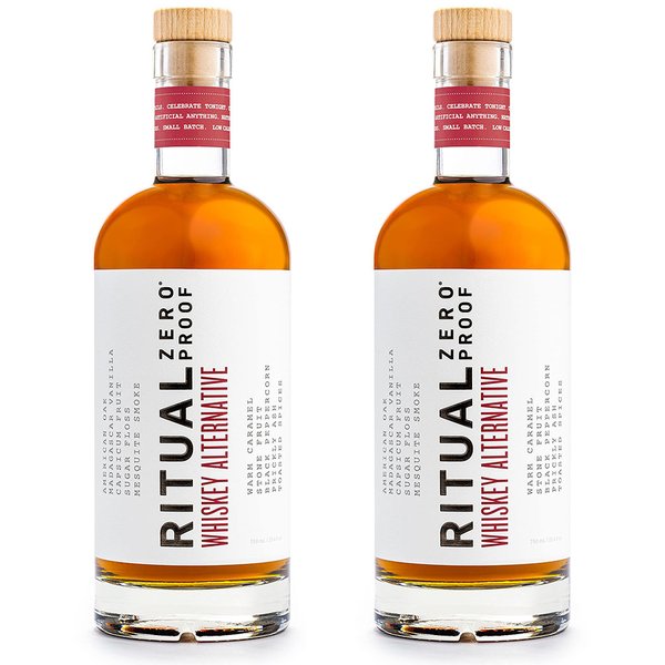 Ritual Zero Proof 리츄얼 제로 프루푸 무알콜 위스키 얼터너티브 칵테일 믹스 750ml 2개 - SSG.COM