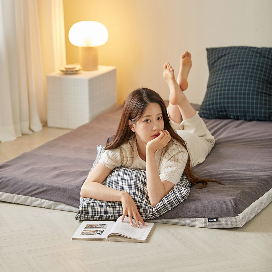 [SSG비밀특가] 잠스쿨 12cm 떡실신 토퍼매트리스 접이식 침대 바닥 3단 수면매트 슈퍼싱글, 믿고 사는 즐거움 SSG.COM