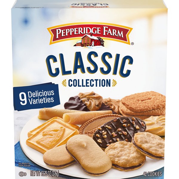 Pepperidge Farm Cookies Classic Collection 페퍼리지팜 쿠키 클래식 콜렉션 42쿠키 - SSG.COM