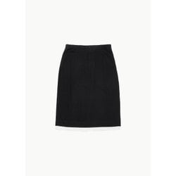 샌디리앙 23FW SANDY LIANG STRIDE SKIRT IN BLACK - SSG.COM