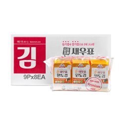 새우표 완도 도시락김 4g x 72봉 - SSG.COM