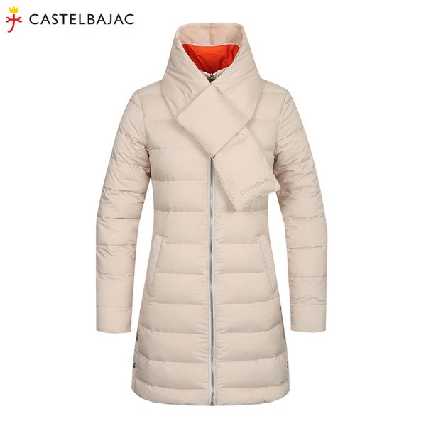 [까스텔바작] (여성)스트레치 머플러 세트 구스 다운 점퍼_BG0WDW703_ST - SSG.COM