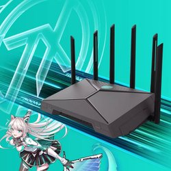 ASUS 에이수스 TX-AX6000 WiFi6 무선 게이밍 공유기 듀얼 2.5G포트 7가지 RGB라이트 - SSG.COM