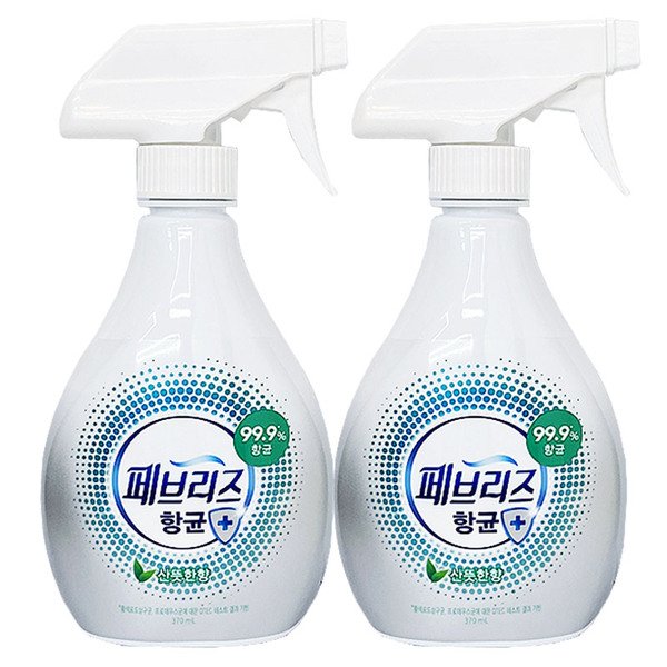 페브리즈 항균 플러스 섬유탈취제 산뜻한향 370ml x 2개 - SSG.COM