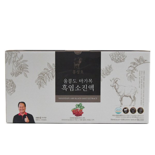 홍성호 울릉도 마가목 흑염소진액 70ml x 30포 1개 line - SSG.COM