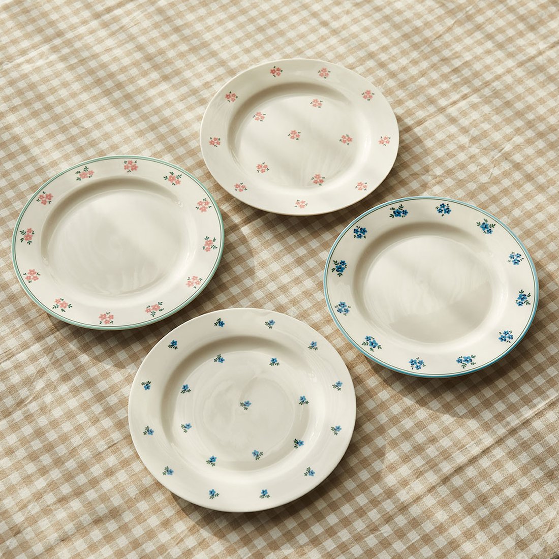 L WOW 블루밍 접시 4P세트, 믿고 사는 즐거움 SSG.COM