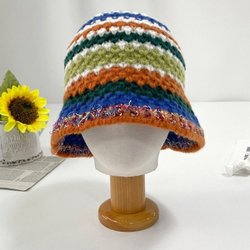 [S]크로셰콤비 버킷햇 벙거지 모자_MS - SSG.COM