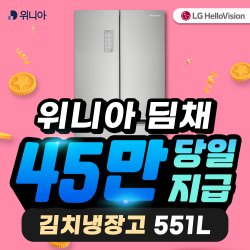 위니아 딤채 김치냉장고 렌탈 551L NDQ57GLNBS - SSG.COM