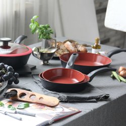 네오플램 드셰프 IH(인덕션) 프라이팬 4종 세트 (20cm+24cm+28cm+28cm궁중팬) - SSG.COM