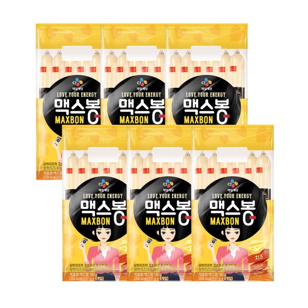 (온라인) [CJ] 맥스봉162G(27G*6EA) X 6개 - SSG.COM