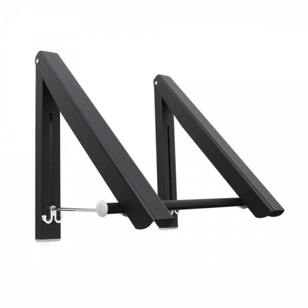 접이식 공간활용 더블 벽걸이 블랙봉 행거 40cm - SSG.COM