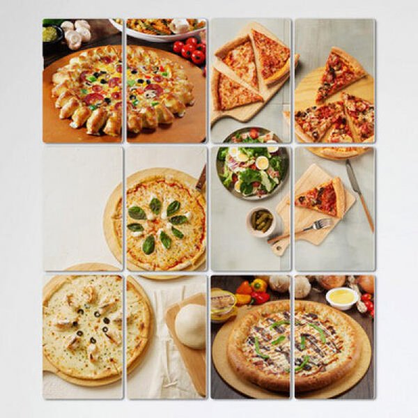 아트박스/꾸밈 pf068-멀티액자_다양한피자 - SSG.COM