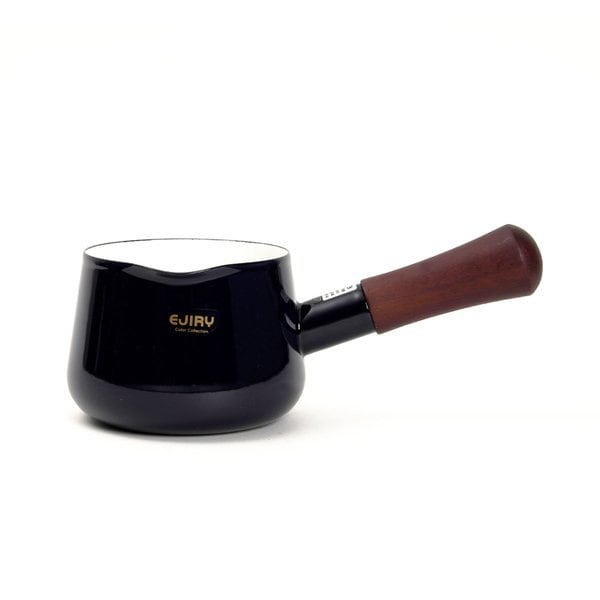 [EJIRY] 에지리 컬러컬렉션 글래이지팟 법랑냄비 12cm 밀크팬 네이비 - SSG.COM