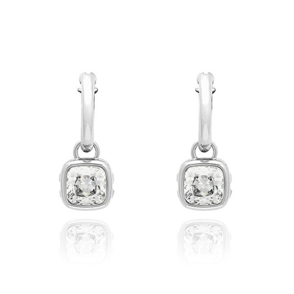스와로브스키 5662919 Stilla 스퀘어 드롭 미니 귀걸이[33880135] - SSG.COM