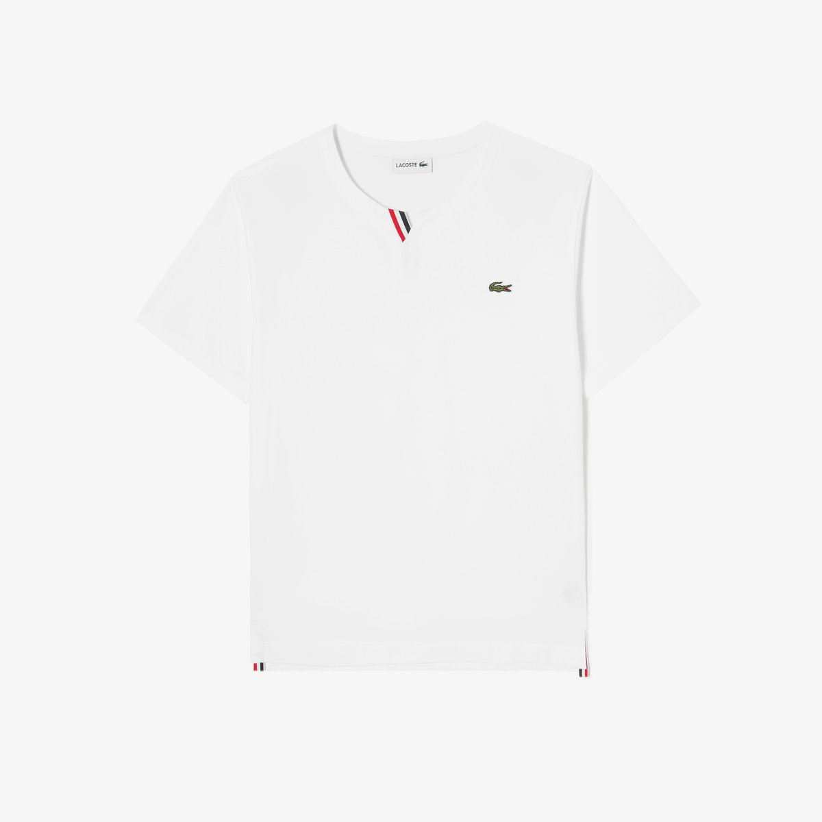 (남성) 오픈 플라켓 라운드 반팔 티셔츠(TH058E-53G 001)화이트 - SSG.COM