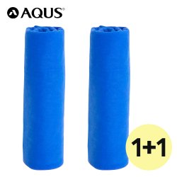 1+1 아쿠스 휴대용 PVA 쿨 습식 스포츠 타올 BL+BL - SSG.COM