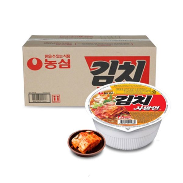 농심 김치 사발면 86g 24개입 - SSG.COM