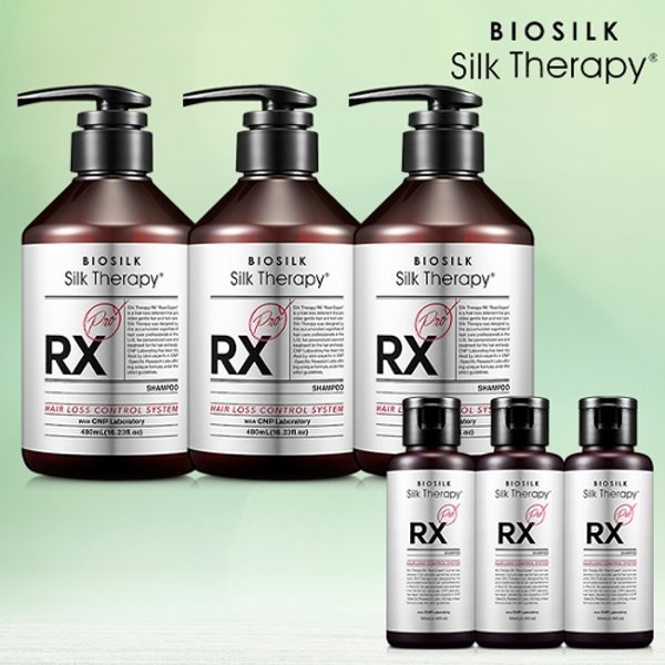 RX PRO 샴푸(탈모 기능성) 480ml*3+105ml*3 - SSG.COM