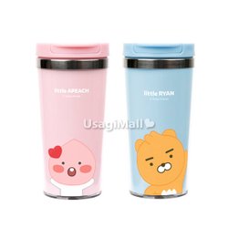 카카오프렌즈 라이언 어피치 그래픽 스텐텀블러 400ml - SSG.COM