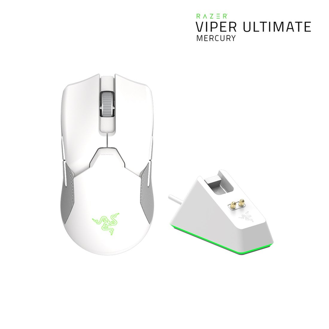 레이저 바이퍼 얼티메이트 머큐리 화이트 무선 마우스, 믿고 사는 즐거움 SSG.COM