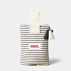 Strap pouch _ 와플 스트라이프 블랙 - SSG.COM