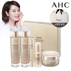 AHC 리뉴에이지 토탈4종 기프트세트 (토너+에멀젼+크림+앰플+아이크림) - SSG.COM