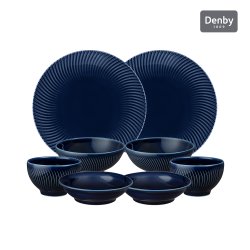 포셀린 아크 화이트 & 블루 2인 홈세트 8P - SSG.COM