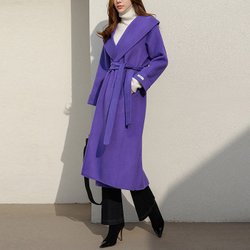 [스타일온미] 로시드 울100% 세일러숄 컬러링 벨트SET 핸드메이드 코트 - SSG.COM