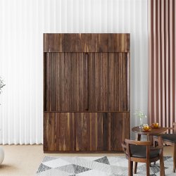 [헤리티지월넛] B형 슬라이드TV장 세트 1600 - SSG.COM