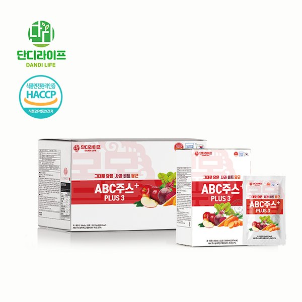 ABC주스플러스3 90ml 1박스 (총33포) - SSG.COM