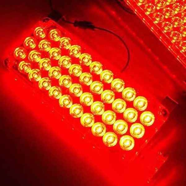 Slim LED 경광등 모듈 내장 42발 2개 1세트 12V - SSG.COM