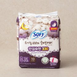 쏘피 유기농 오버나이트 10P - SSG.COM