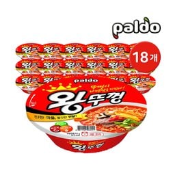 [팔도] 왕뚜껑 컵라면 110g 18개 - SSG.COM