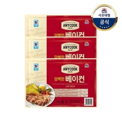 [대림냉동] 애니쿡 담백한 베이컨 1kg x3개 - SSG.COM