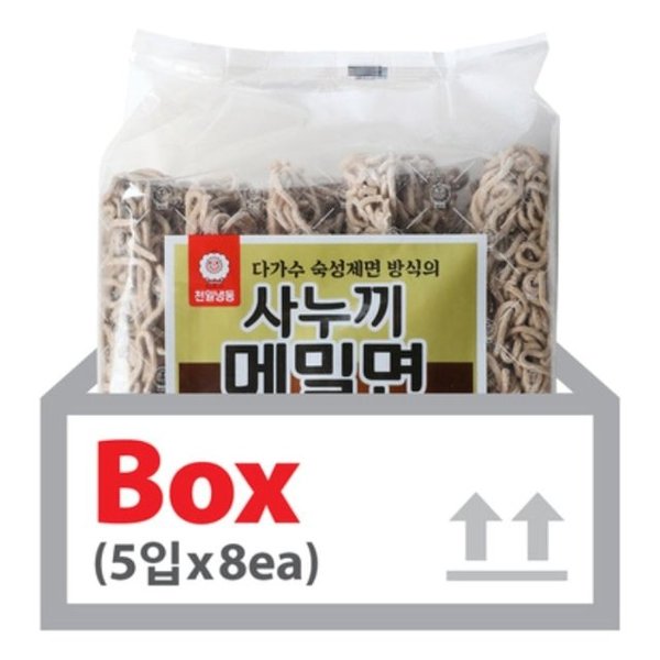 천일 사누끼냉동메밀면 250g 5입 8ea(박스) (WB8FD53) - SSG.COM