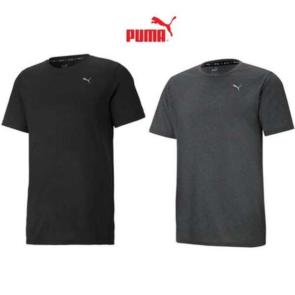 [푸마] 퍼포먼스 SS 티 M [52031401블랙/52031607챠콜] /라운드티/트레이닝 - SSG.COM