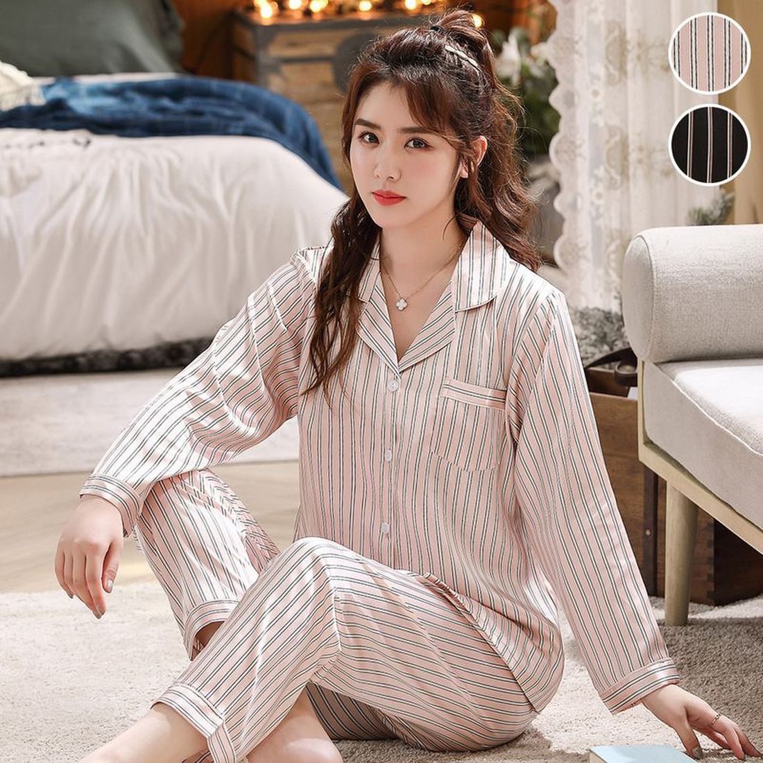 2203 여성 실크 파자마 세트 (2type)[30616036], 이마트몰, 당신과 가장 가까운 이마트