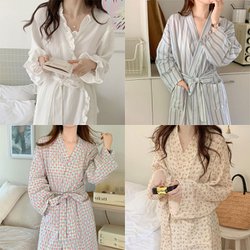 3576-3579 여성 잠옷 요루면 로브가운 라운지웨어 (4type) - SSG.COM