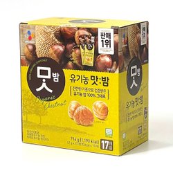 CJ 유기농 맛밤 42g x 17개_ - SSG.COM