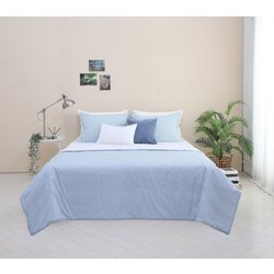 로렌데코 데이쿨 고밀도 워싱 냉감 무봉제 이불SS BL - SSG.COM