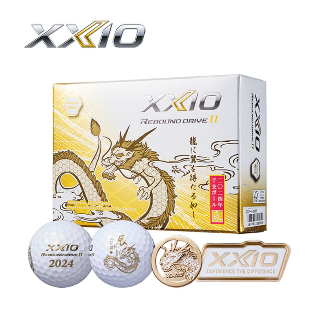 [2024년신상]던롭 젝시오 XXIO REBOUND DRIVE ETO 용띠 간지 골프볼-12구, 믿고 사는 즐거움 SSG.COM